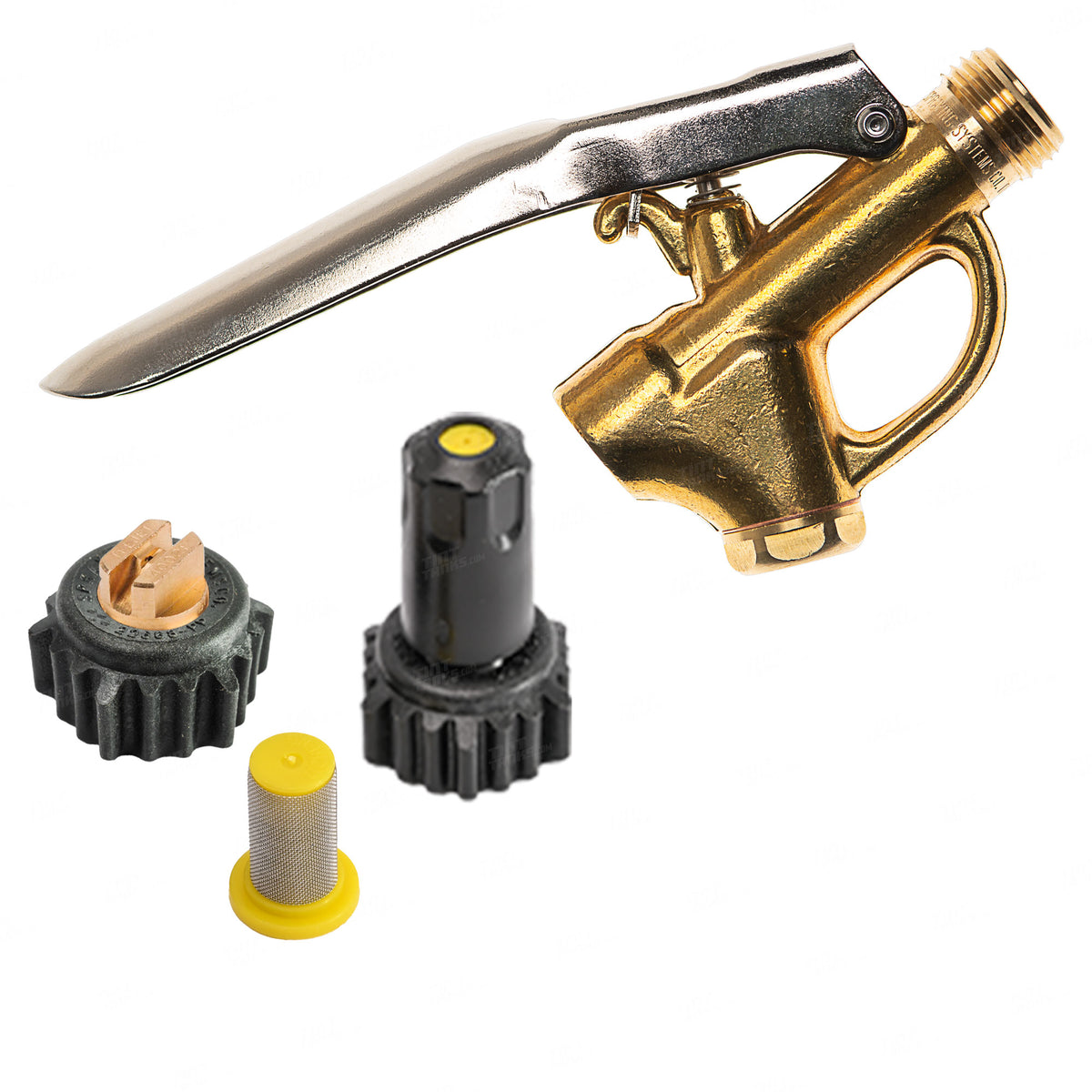 Heavy Duty Brass Spray Gun with Filter and Nozzle Set – TintTanks.com